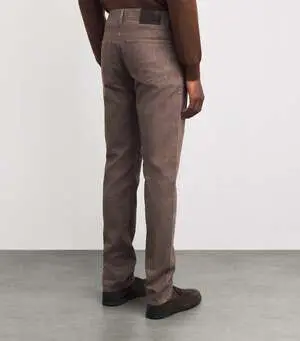 Brioni Meribel Straight Leg Jeans - Brown