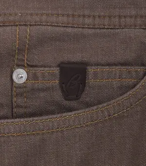 Brioni Meribel Straight Leg Jeans - Brown