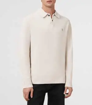 ALLSAINTS Ramskull Statten Polo Sweater