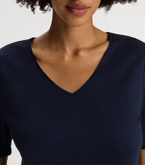 Hanro Cotton Short-sleeve Nightdress