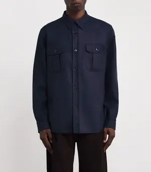 Brioni Wool Twin-pocket Overshirt