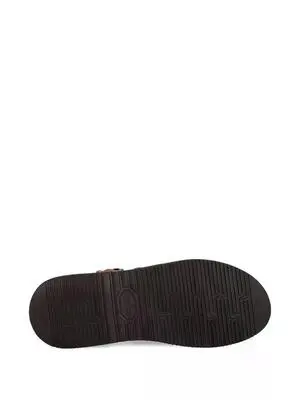 FRACAP D025 Leather Sandals - Brown