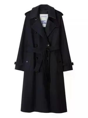 Burberry Long Cashmere Kensington Trench Coat
