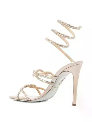 Rene Caovilla 110mm Spiral-embellished Sandals