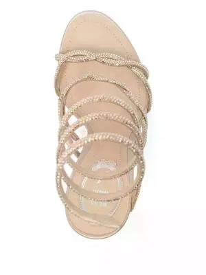 Rene Caovilla 110mm Spiral-embellished Sandals