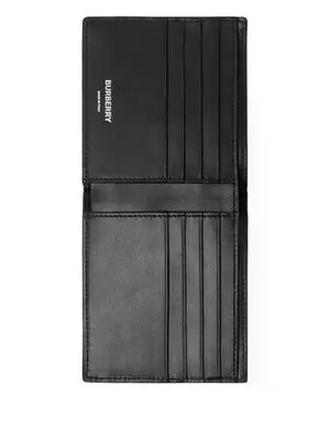 Burberry Check Bi-fold Wallet - Neutrals