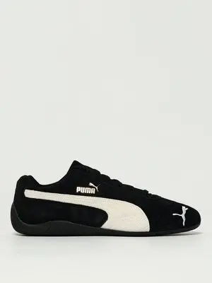 PUMA Lace-up Suede Sneakers - Black