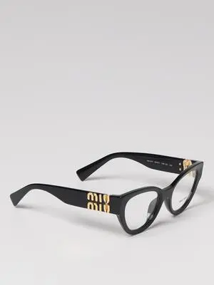 Miu Miu Acetate Eyeglasses - Black