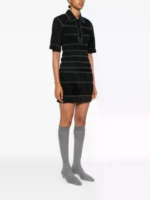 Nanushka Smocked Detail Dress