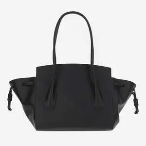 JIL SANDER Voyage Small Leather Bag - Black