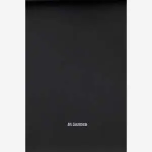 JIL SANDER Voyage Small Leather Bag - Black