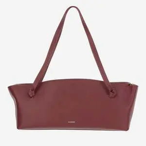 JIL SANDER Leather Top Handle Bag