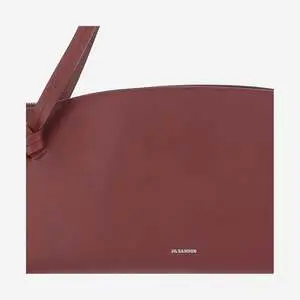 JIL SANDER Leather Top Handle Bag