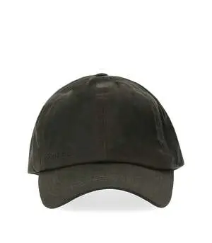 Barbour Wax Sports Baseball Cap - Green