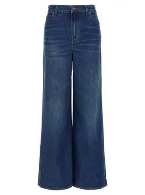 Chloé High-waisted Wide Leg Jeans