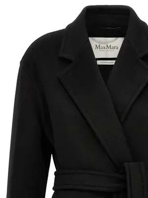 Max Mara Melinda Midi Coat - Black