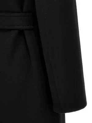 Max Mara Melinda Midi Coat - Black