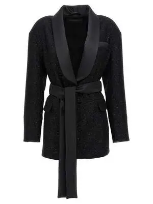 Max Mara Viscose And Wool-blend Blazer