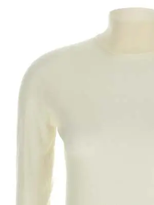 Max Mara Cecina Turtleneck Sweater - White