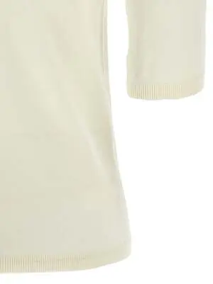 Max Mara Cecina Turtleneck Sweater - White