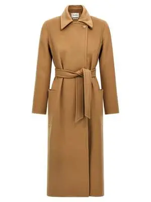 Max Mara Artur Long Coat - Brown