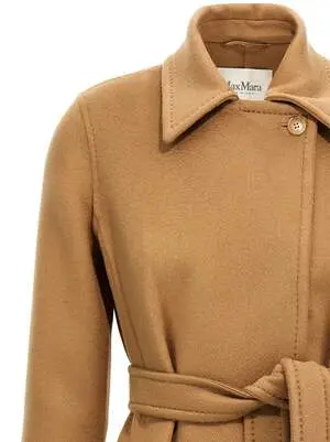 Max Mara Artur Long Coat - Brown