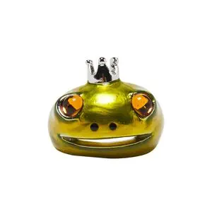 Collina Strada Frog Prince Ring - Green