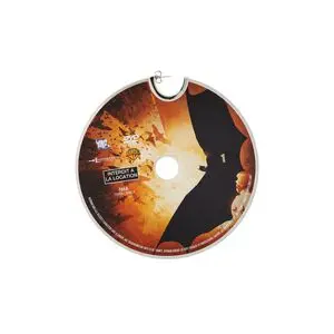 D'HEYGERE Manifesto Cd/dvd Hoop Earring - Silver