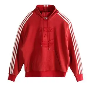 Adidas X Avavav Shoulderless Hoodie 'power - Red