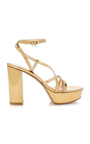 Women's Metallic Platform Sandals