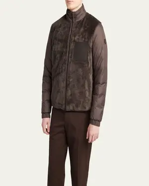 Moncler Livra Reversible Jacket - Brown