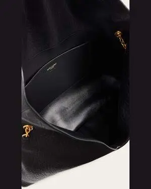 Saint Laurent Envelope Pouch Bag - Black