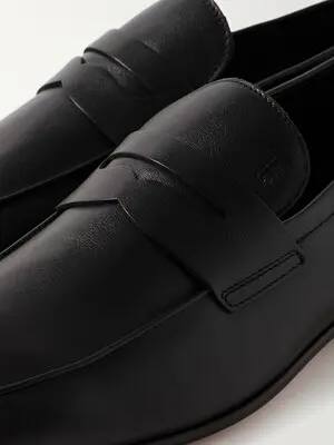 TOD'S Leather Penny Loafers
