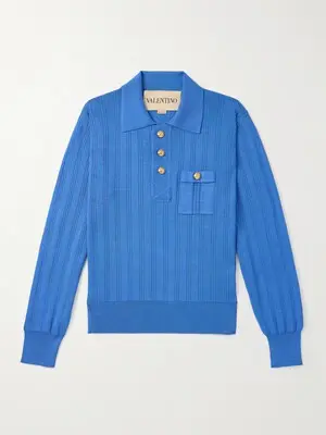 Blue Polos For Men