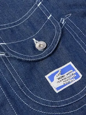 STORY MFG. Circuit Indigo-dyed Organic Denim Jacket - Blue