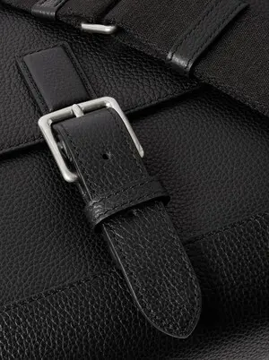 Mulberry Chiltern Small Full-grain Leather Messenger Bag - Black