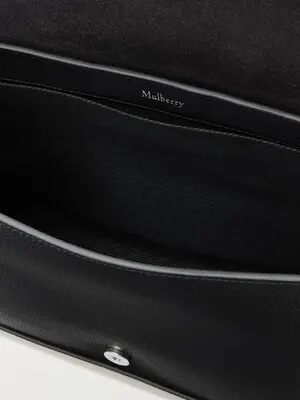 Mulberry Chiltern Small Full-grain Leather Messenger Bag - Black