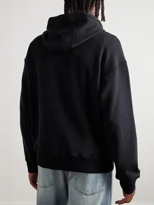 Missoni Jacquard-panelled Cotton-jersey Hoodie