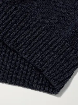 Dunhill Cotton Crewneck Sweater - Blue