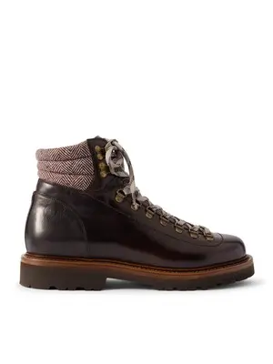 Brunello Cucinelli Lace Boots For Men