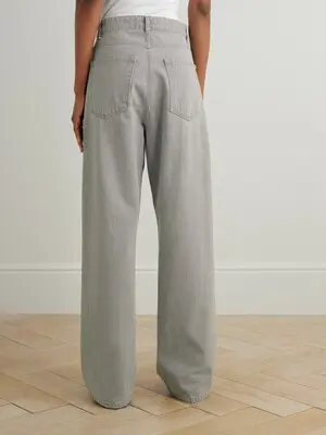 RÓHE High-rise Wide-leg Jeans
