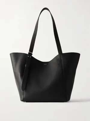 Max Mara Archetipo Textured-leather Tote