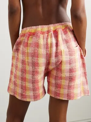 MARRAKSHI LIFE Checked Cotton Shorts