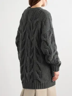 Bottega Veneta Cable-knit Wool Sweater
