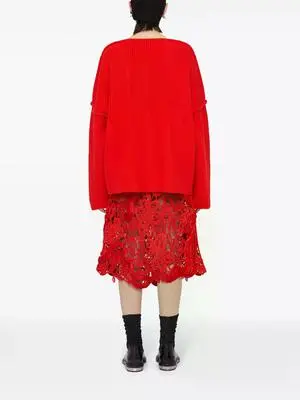 JIL SANDER Raised-seam Sweater