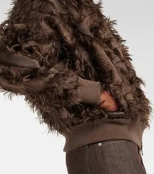 Brunello Cucinelli Feather-trimmed Jacket