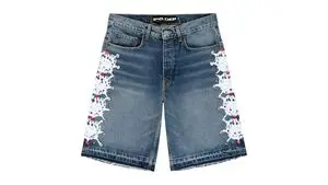 Sp5der Printed Shorts For Men