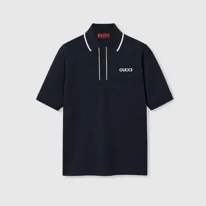 Gucci Men's Piping Trim Polos
