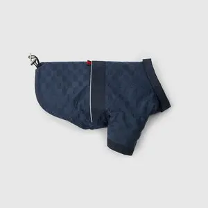 Gucci Gg Nylon Pet Rain Coat - Blue