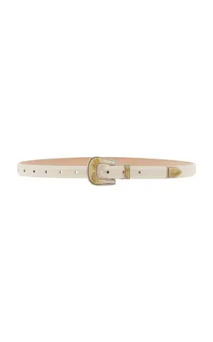 DEHANCHE Travertine Leather Belt
